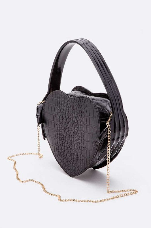 Iconic Jelly Hand Handle Heart Shape Iconic Bag – Laceduped